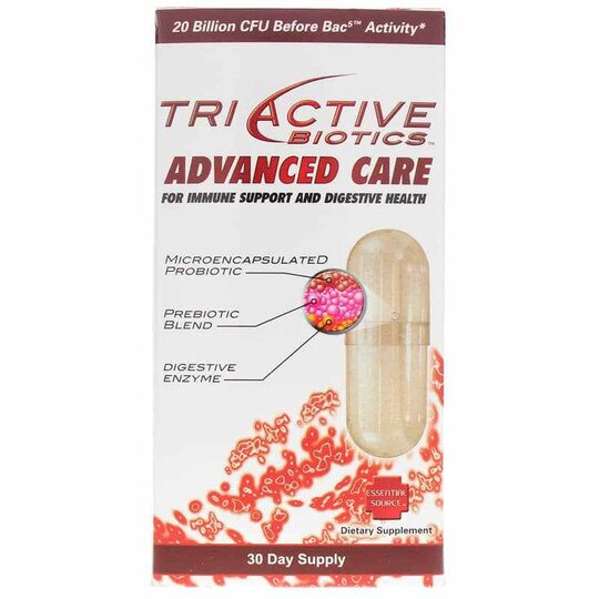 Tri Active Biotics Advanced Care Capsules, Essential Source