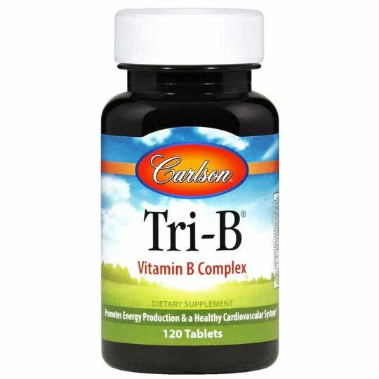 Tri-B Vitamin B Complex, Carlson Labs