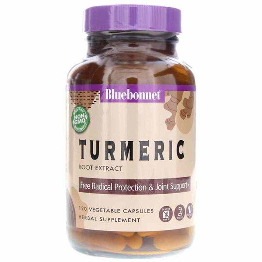 Turmeric Root Extract, Bluebonnet