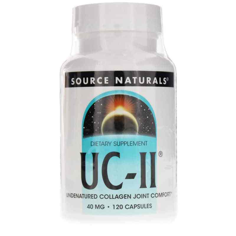 UC-II Undenatured Type II Collagen 40 Mg, Source Naturals