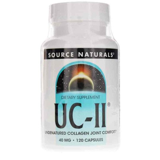 UC-II Undenatured Type II Collagen 40 Mg, Source Naturals