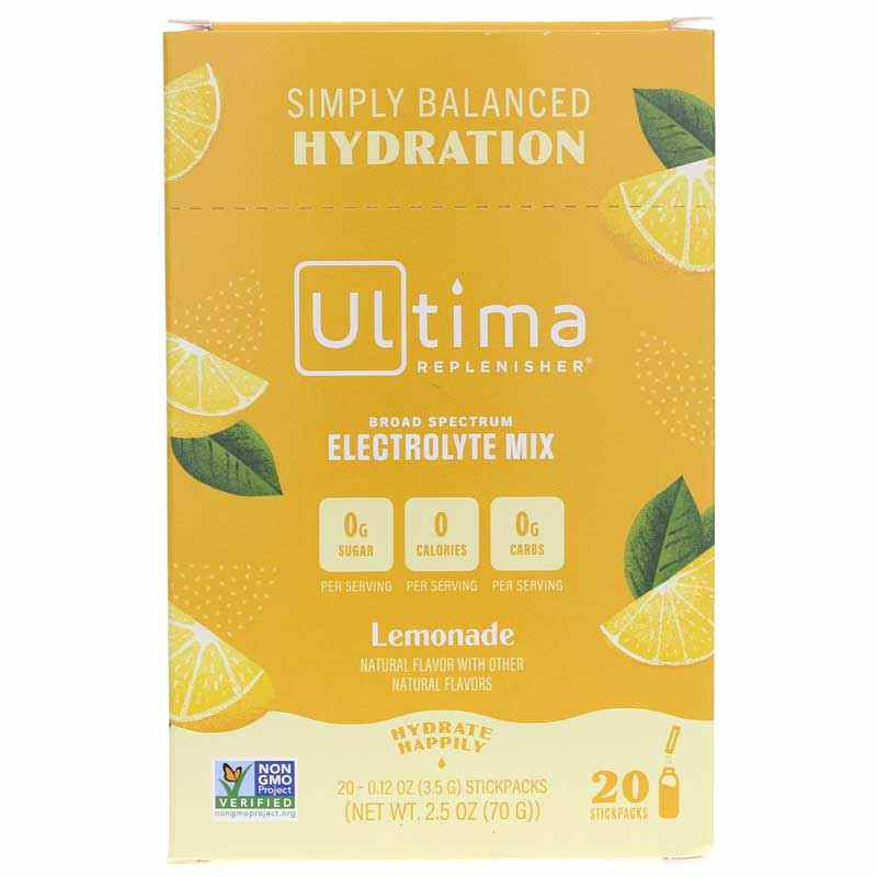 Ultima Replenisher Electrolyte Drink Mix Packets, Ultima Health Products
