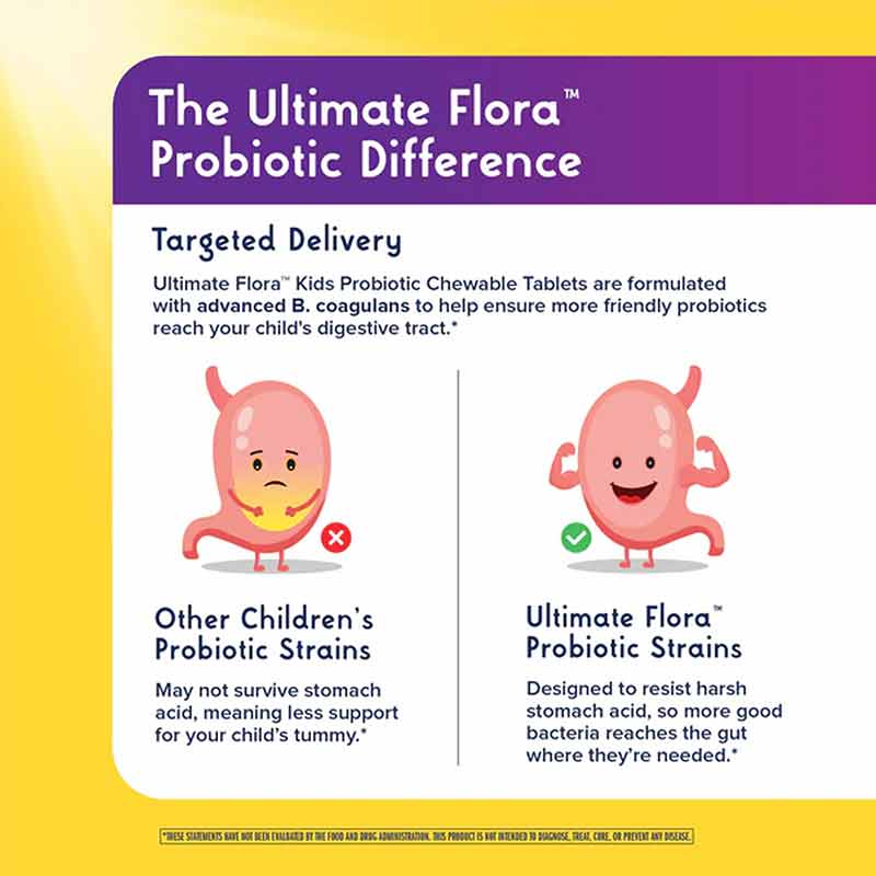 Ultimate Flora Kids Probiotic 3 Billion, Renew Life