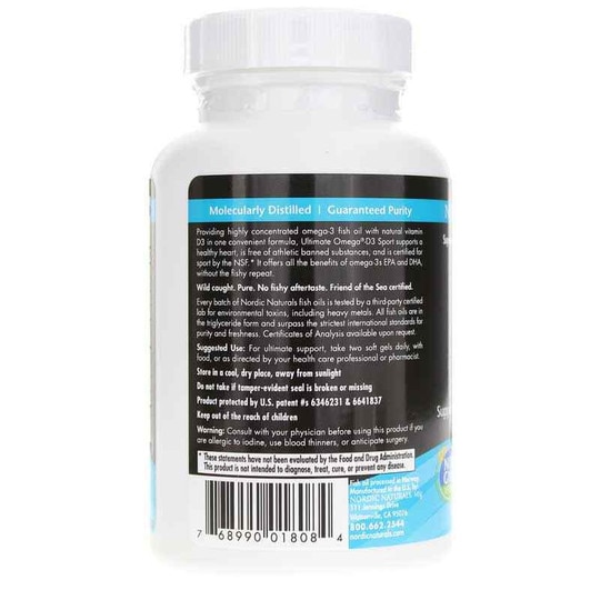 Ultimate Omega-D3 Sport, Nordic Naturals Ultimate Omega-D3 Sport, Nordic Naturals
