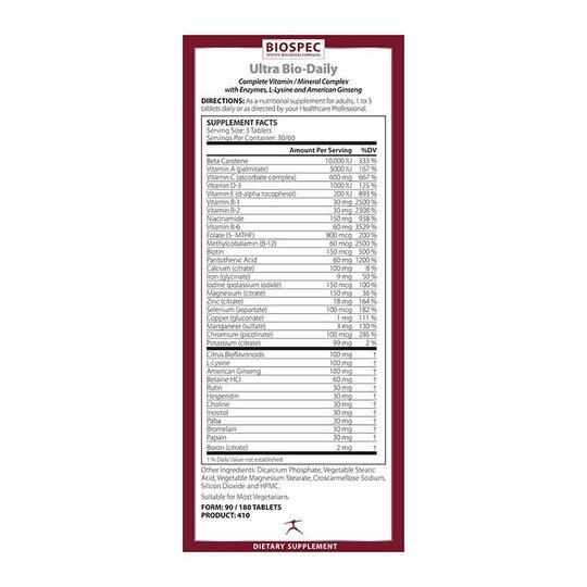 Ultra Bio-Daily, BioSpec