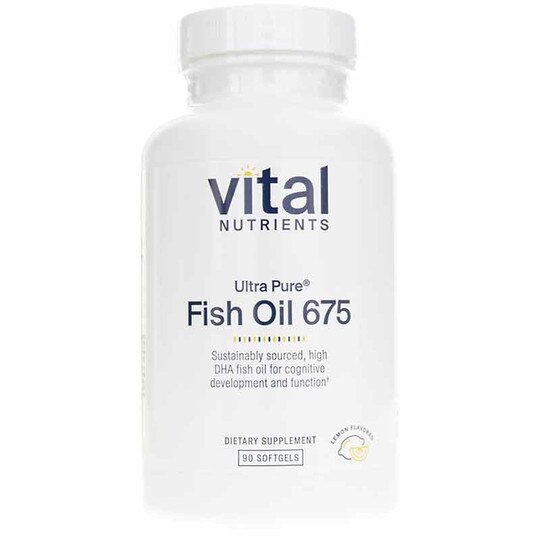 Ultra Pure Fish Oil 675 High DHA, Vital Nutrients
