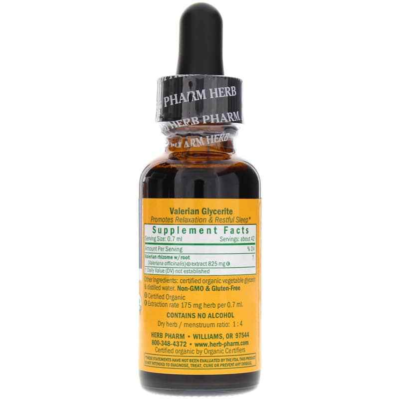 Valerian Extract Alcohol Free, Herb Pharm