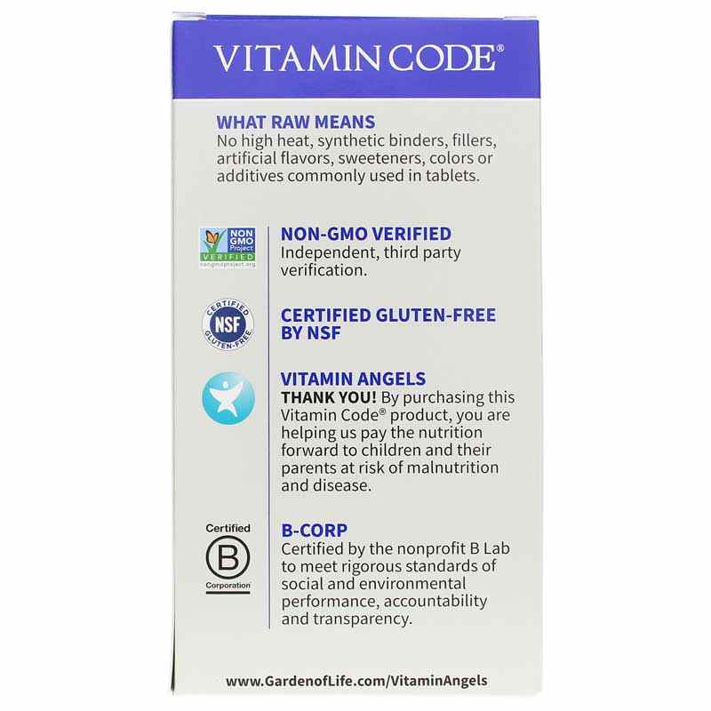 Vitamin Code Men Raw Whole Food Multivitamin, Garden of Life