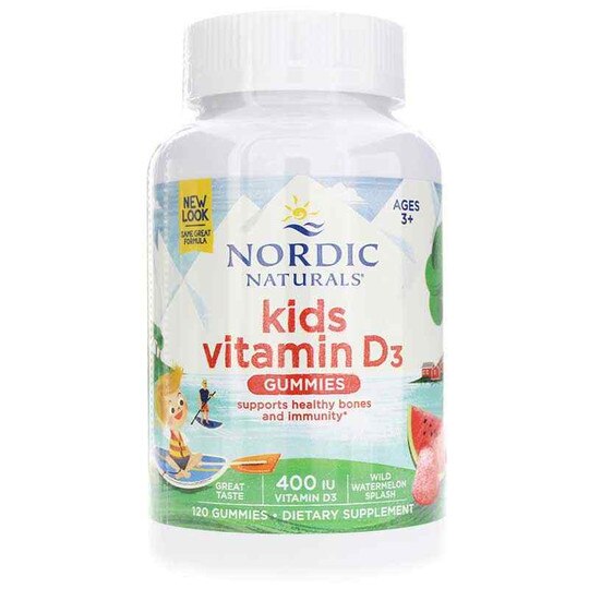 Vitamin D3 Gummies for Kids 400 IU, Nordic Naturals