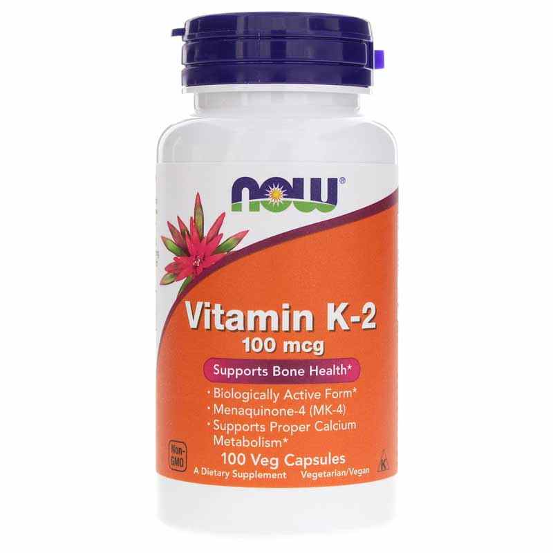 Vitamin K-2 100 Mcg, NOW Foods