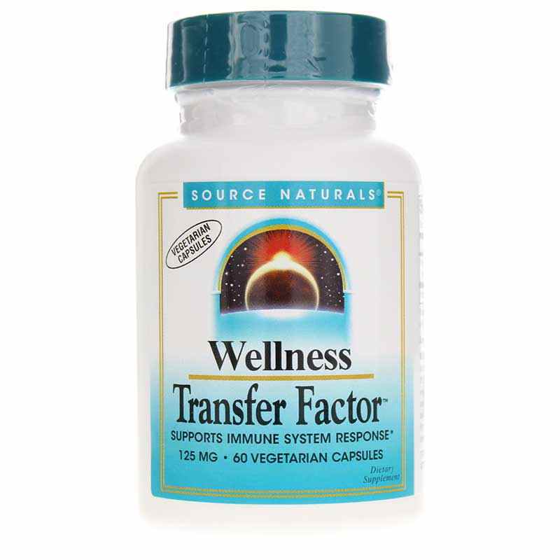 Wellness Transfer Factor 125 Mg, Source Naturals