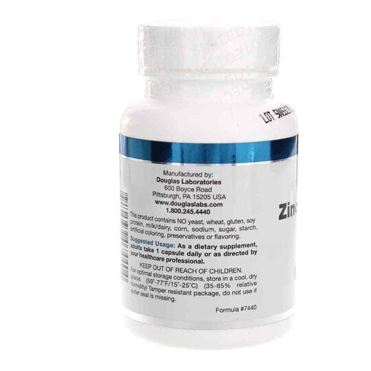 Zinc Picolinate 50 Mg Capsules Douglas Laboratories